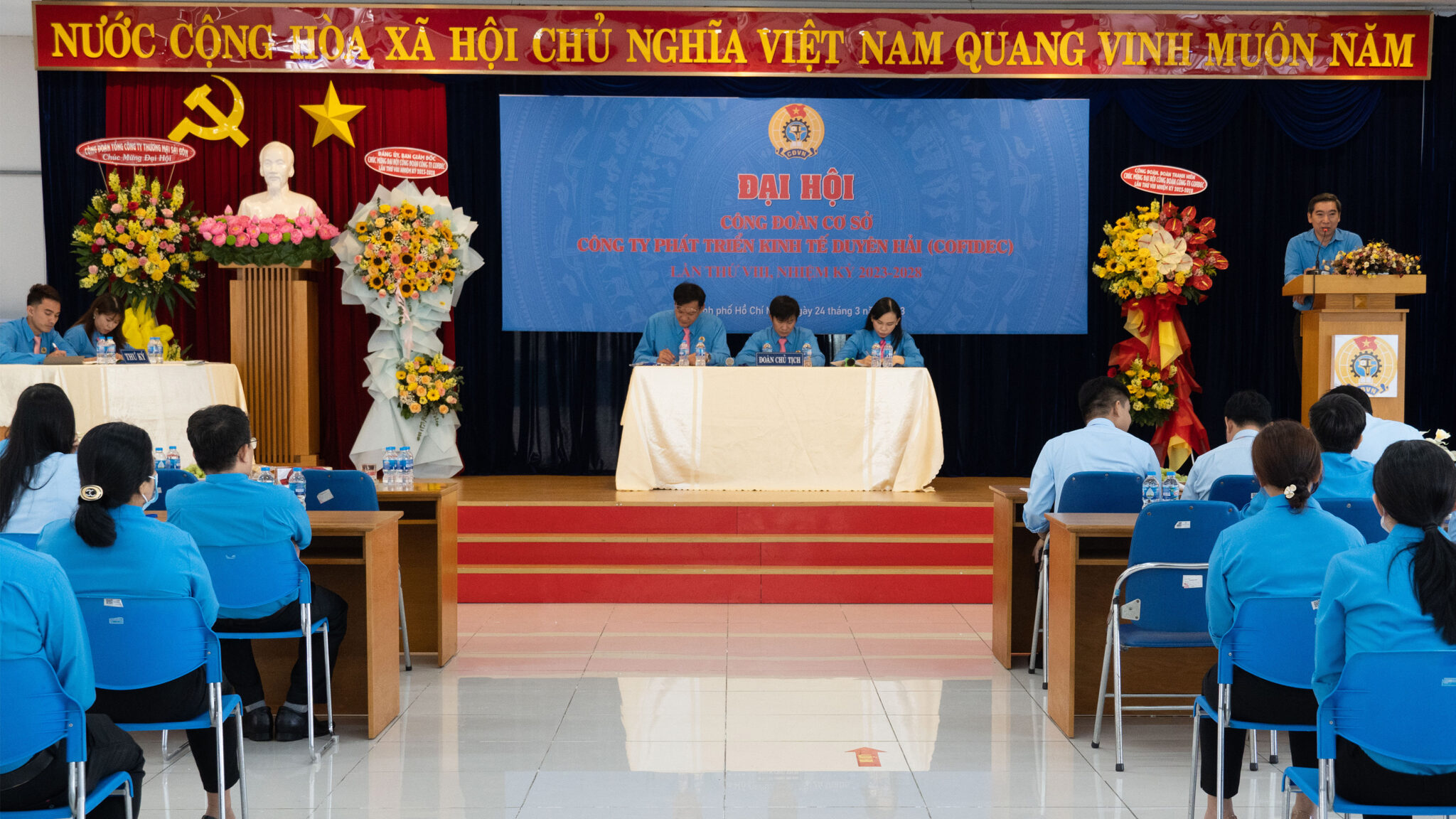 Đại Hội Công Đoàn Công Ty COFIDEC Thành Công Tốt Đẹp